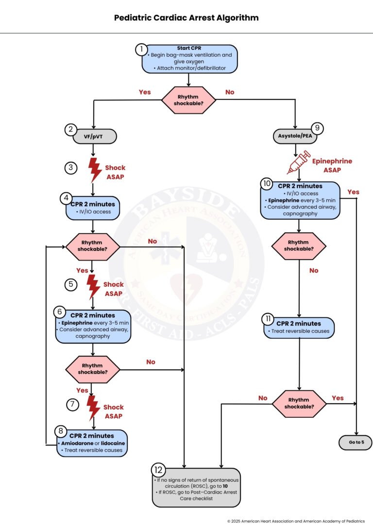 PALS Algorithm | Pediatric Emergency Care